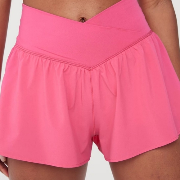 aerie | Shorts | Mlaerie Crossover Flowy Stretch Shorts | Poshmark